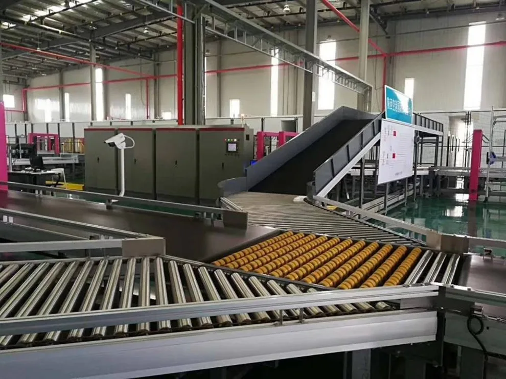 Roller Sorter Conveyor System - Efficient Material Handling