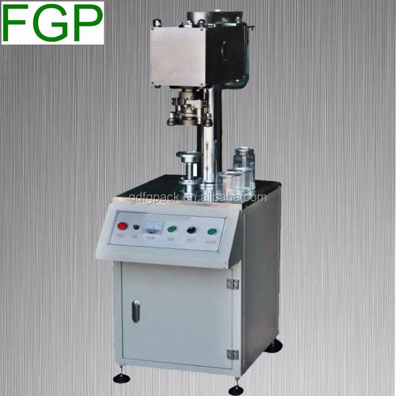 Semi Automatic Pilfer Proof Aluminum Cap Capping Machine For Glass Bottle Made In China - Buy ...