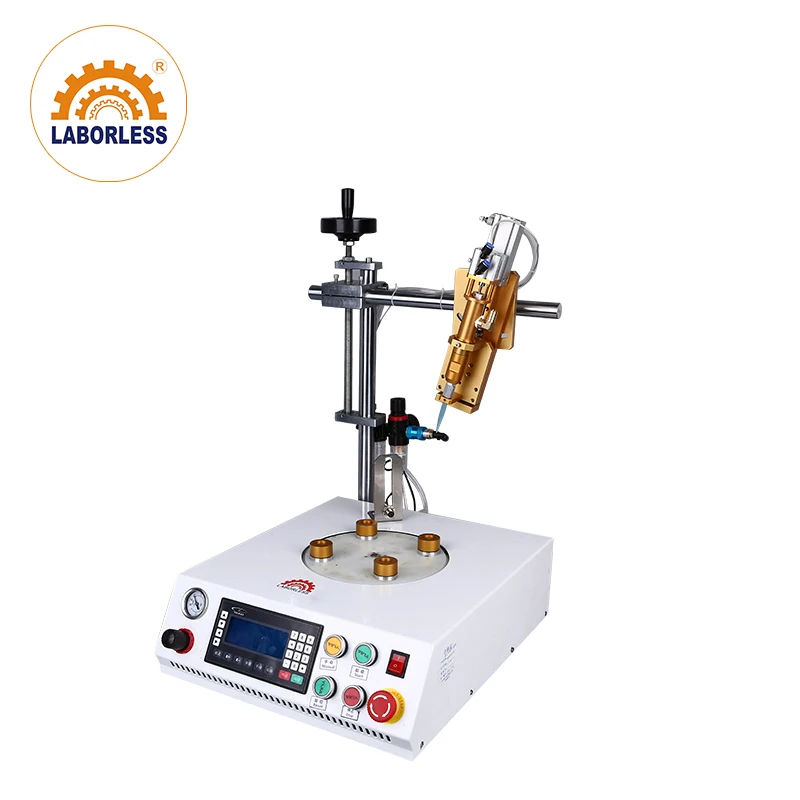 Circular Products Automatic Robot Glue Dispenser For Led Bulbs\candle ...