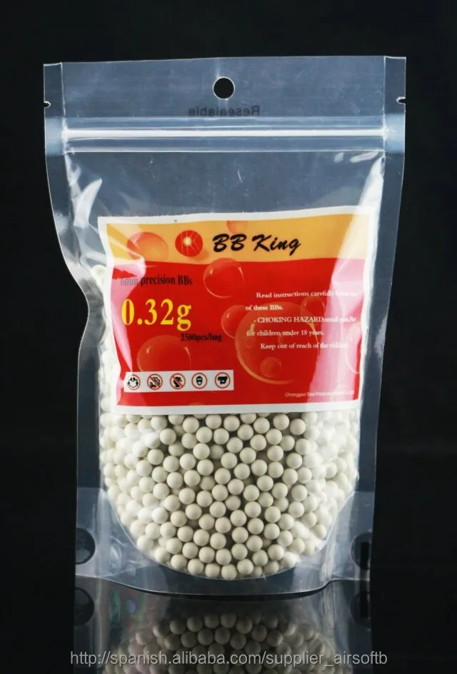 4.5mm/6mm Airsoft Bbs Bb Ball Bb Pellet Plastic Bb .28,.30,.32 - Buy ...