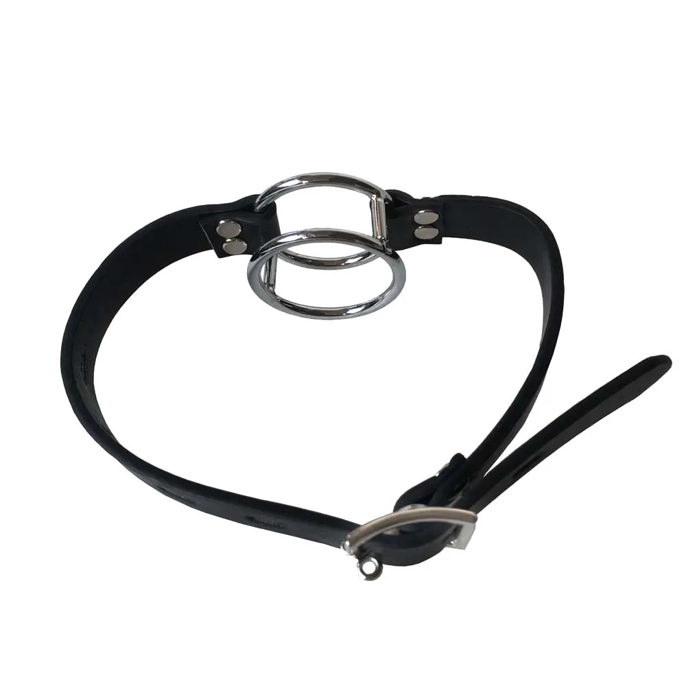 Alloy Leather Flail - Double Circle, Butterfly Type Plug