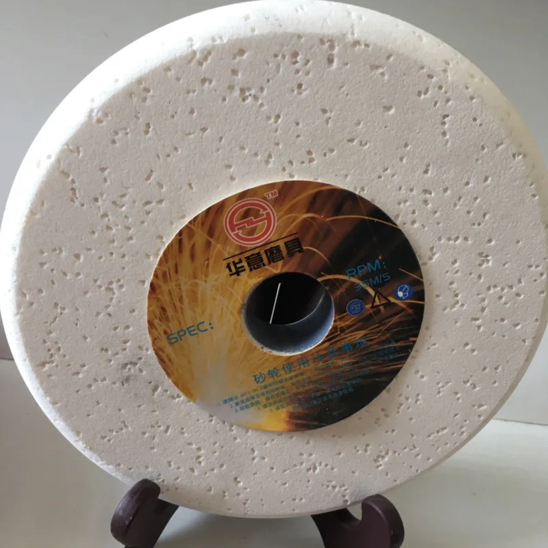 White Aluminum Large Porosity Grinding Wheel for Rubber| Alibaba.com