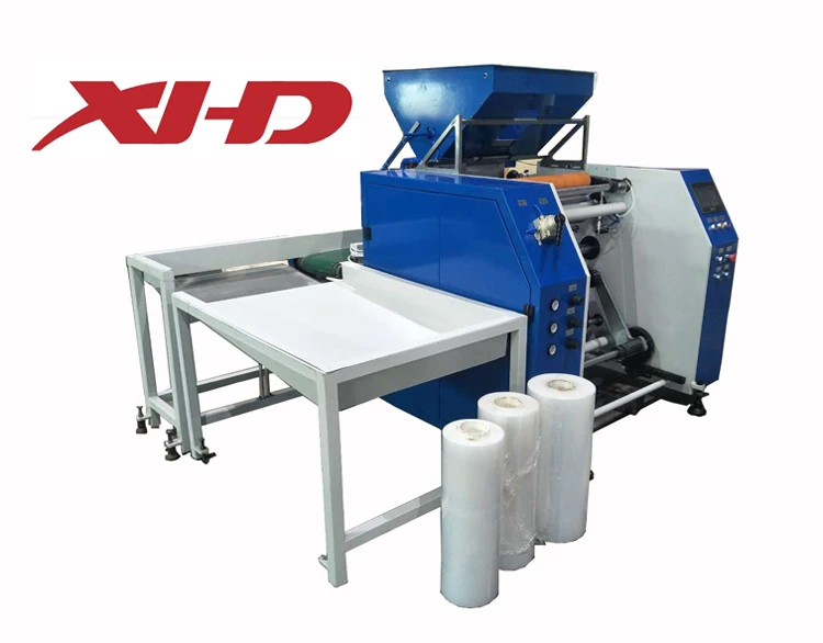 Fully Automatic Stretch Film Rewinder - XHD-500 Machine