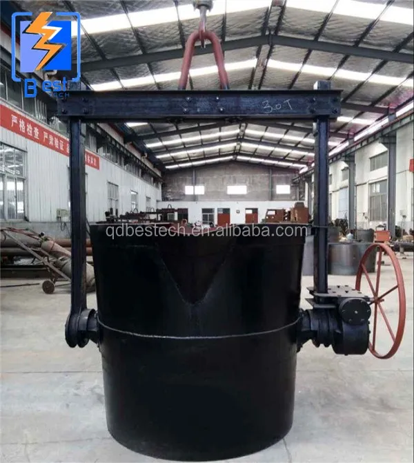 Transfer Ladle for Aluminium - Efficient Molten Metal Pouring