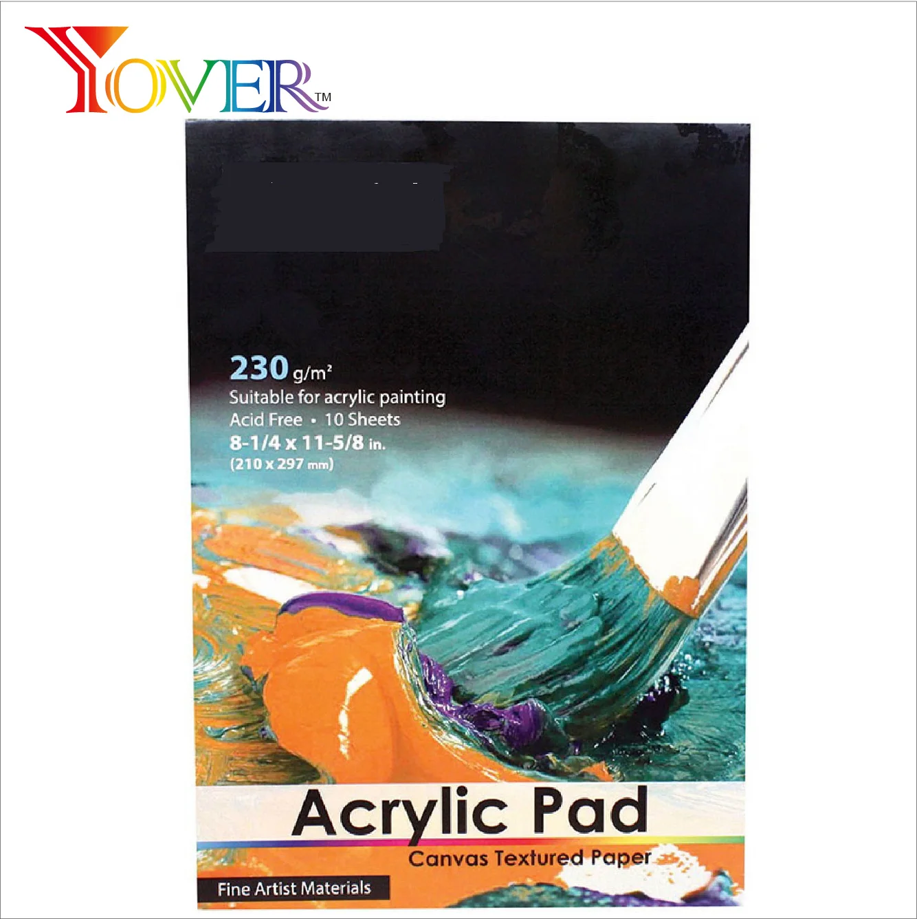 6''x9'' 10 Sheets Acrylic Paper Pad - Buy Acrylic Paper Pad,Acrylic ...