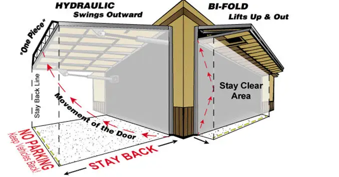 16x8 Aluminum Glass Garage Door - Thermal & Foldable