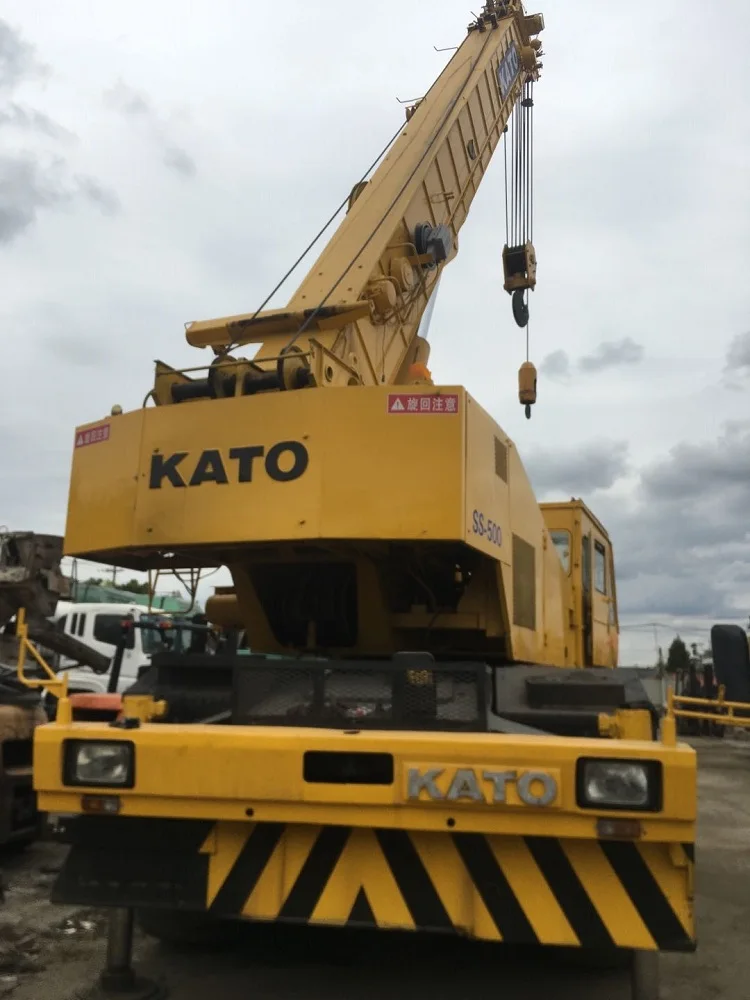 Used Kato Ss500 Rough Terrain Crane Japan 50t Truck Crane - Buy Used ...