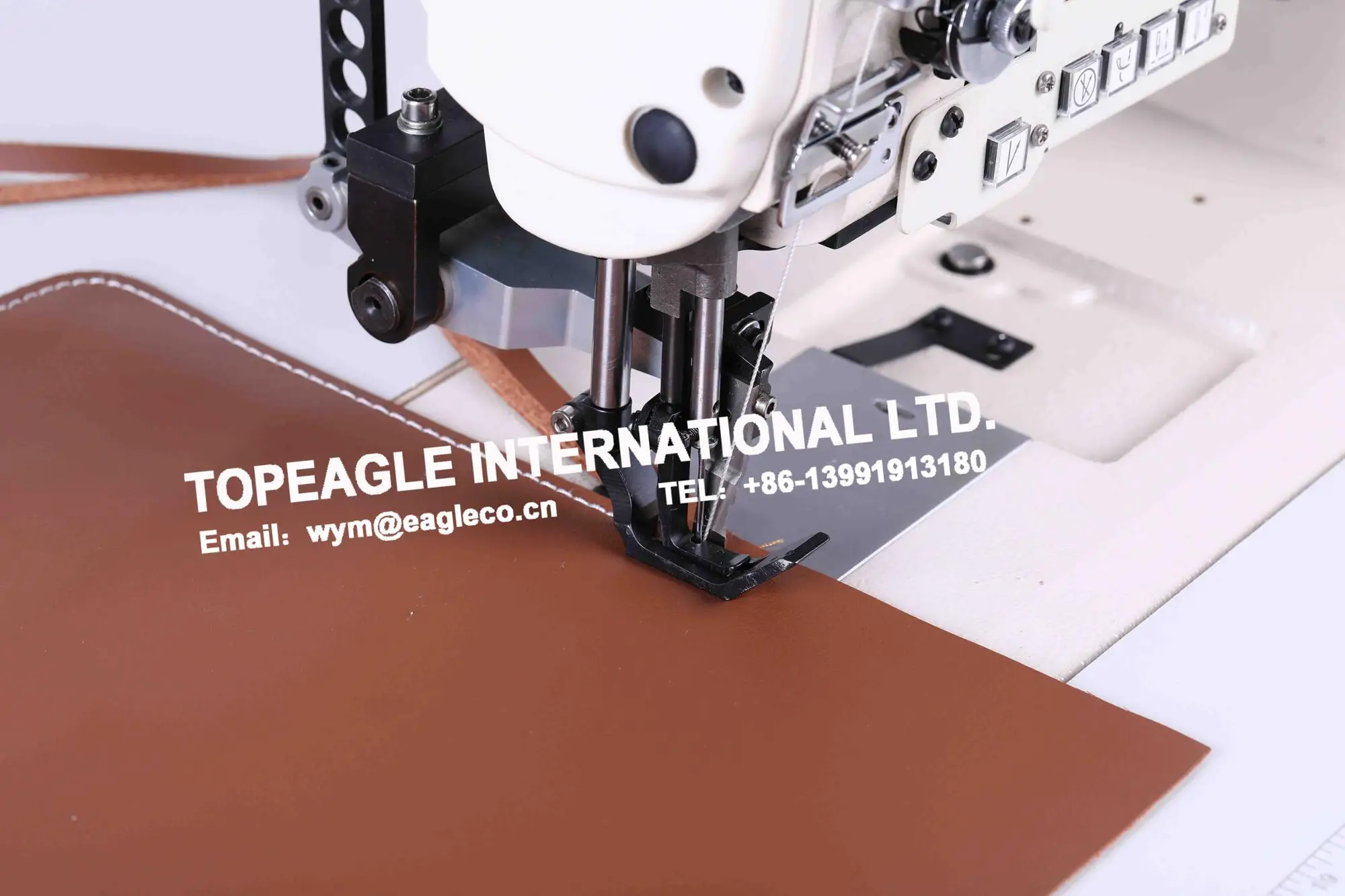 Flat Bed Single Needle Compound Feed Lockstitch Sewing Machine For ...