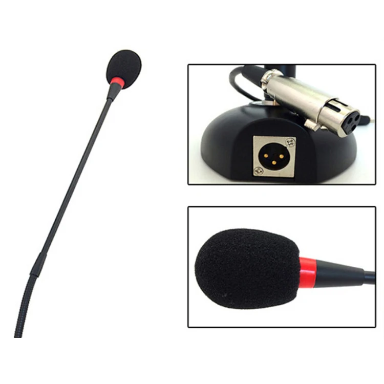 High Quality Conference Gooseneck Microphone Style And Wired Microphone ...