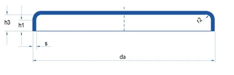 Asme Tank Heads Dished Flange Only Flat Heads For Pressure Vessel - Buy ...