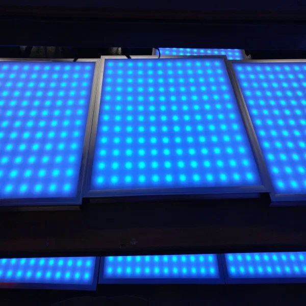 3x3 LED Ceiling Light - RGB Flat Panel Wall Lighting