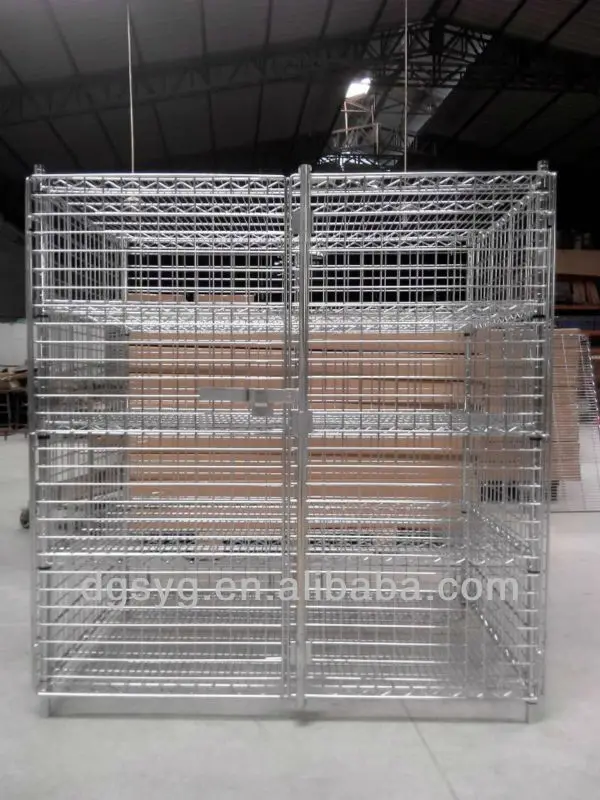 Chrome Wire Security Cages - Durable & Versatile Solutions