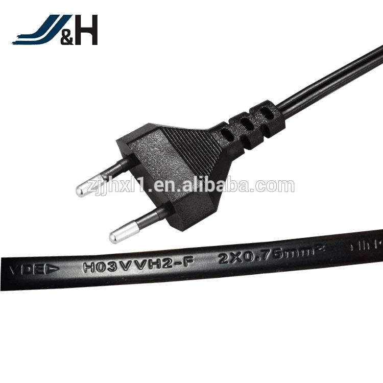 H03VVH2-F Power Cord - Flexible, Insulated, 2x0.75mm2