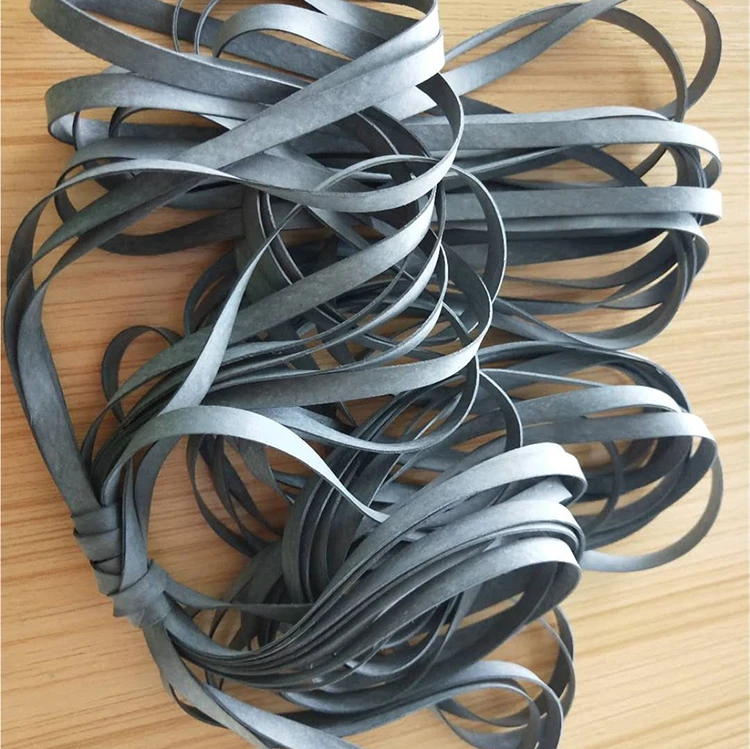 Latex Free Rubber Tape Elastics Rigid Strap Tape Thin Rubber Strips ...
