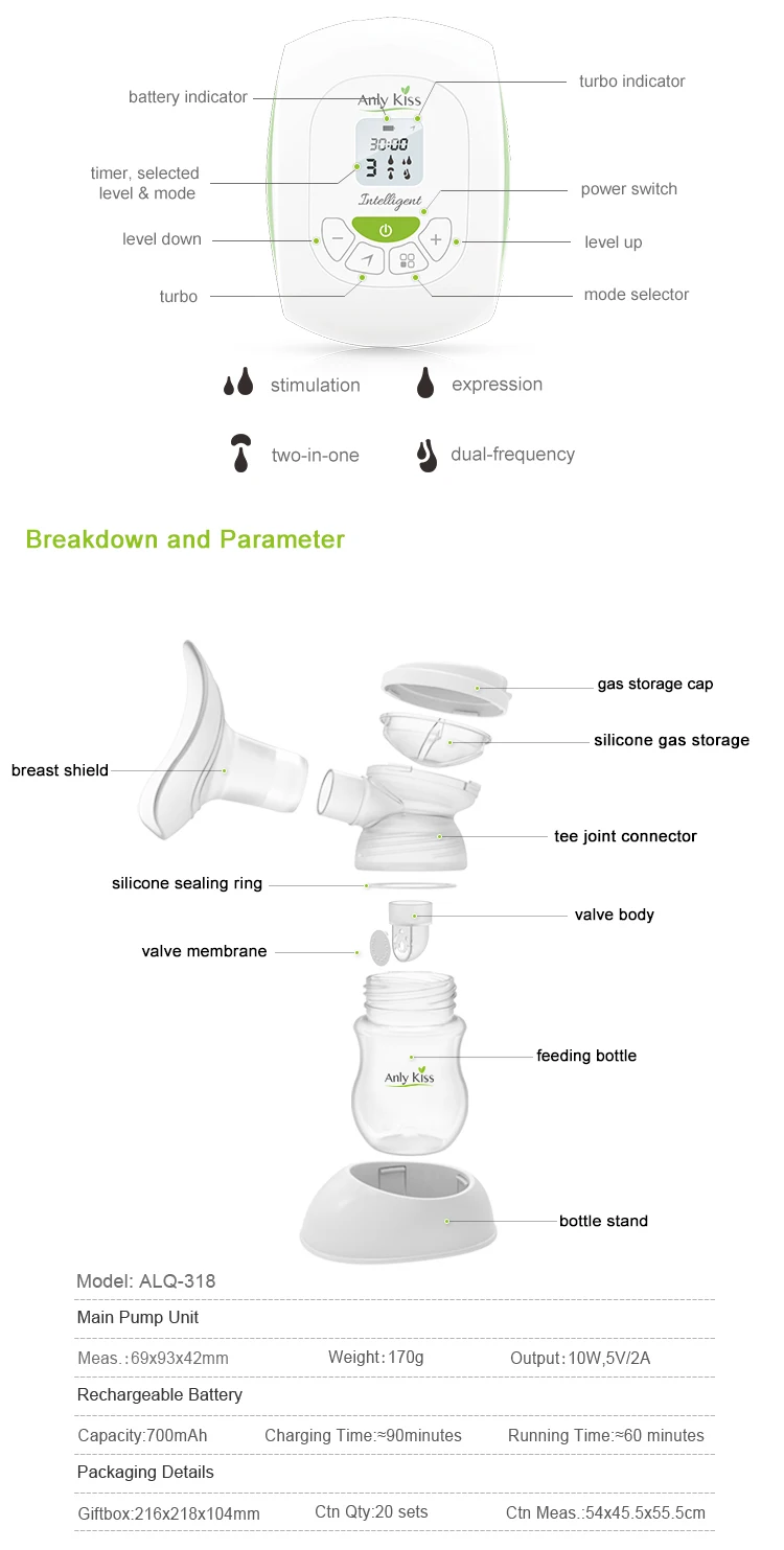 Wholesale Competitive Price Baby Feeding 150ml Bottle Single Electric ...