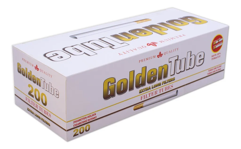 Cigarette Filter Tubes - Golden Tube Max Filters - Buy Cigarette Tubes ...