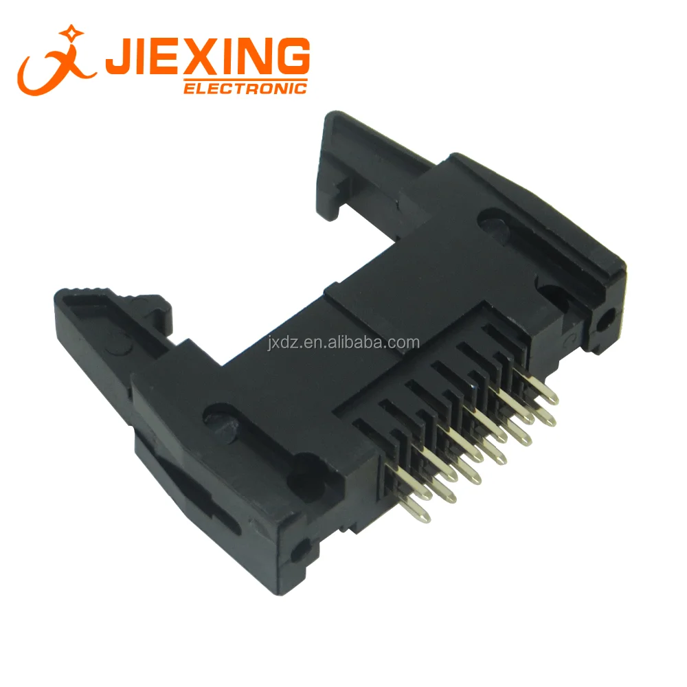 DC2-10P Hook Horns 2.54MM Pitch 10pin IDC Connector Male Socket for ...