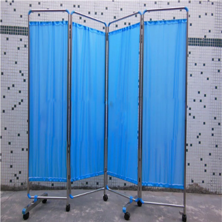 Stainless Steel 4 Folding Hospital Ward Screen - Buy Hospital Ward ...