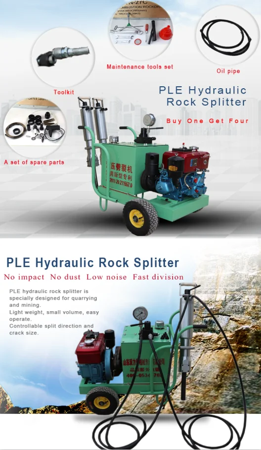 Mining Multifunctional Rock Splitting Hydraulic Rock Splitter - Buy ...