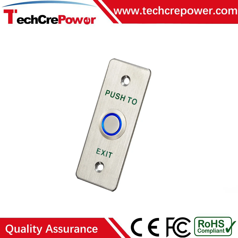 Stainless Steel Access Control Door Release Touch Button - Buy Touch ...