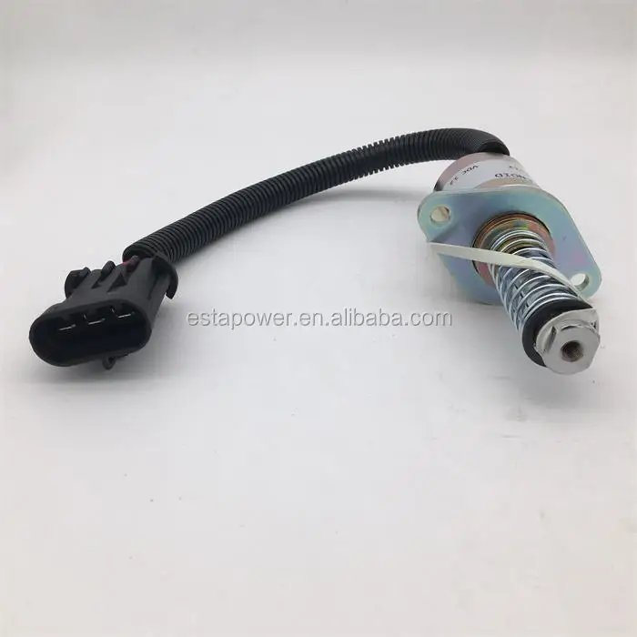 Solenoide de combustible del motor 6681512 12V 6690563 12V Solenoide de ...