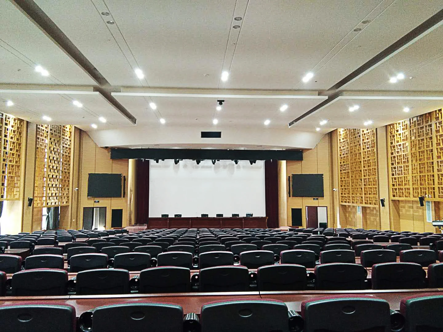 300 Inch Motorized Projector Screen - SMAX Theater Solution