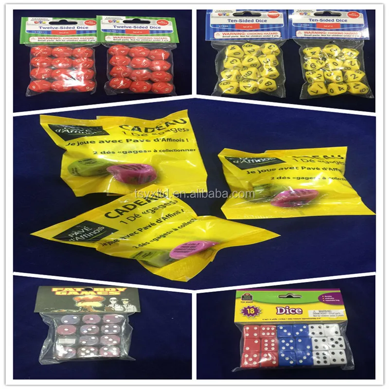 Custom Blank Color Dice - Perfect for Board Games & Crafts