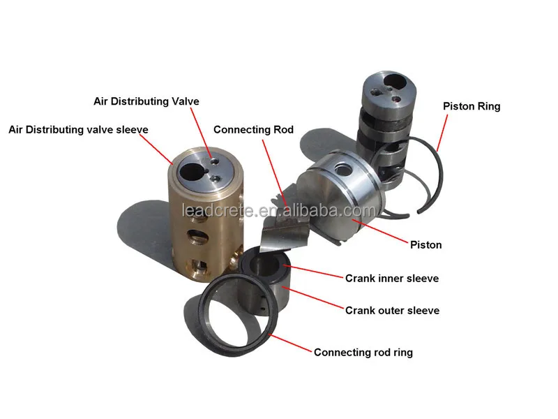 10.9HP High Torque Pneumatic Starter Drilling Air Motors