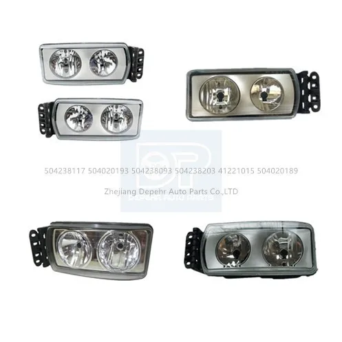 504238117 504238093 Depehr Heavy Duty European Body Parts Head Light ...