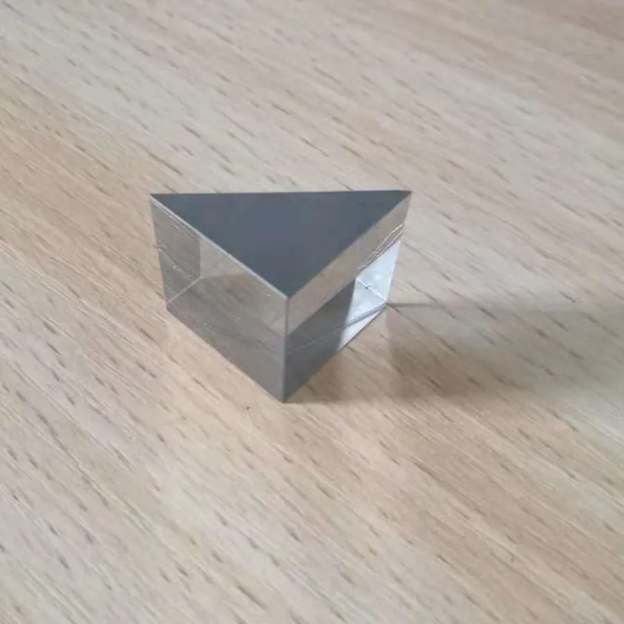 Optical Glass 90 Degree Mirror Right Angle Triangular Prisms Lens With ...