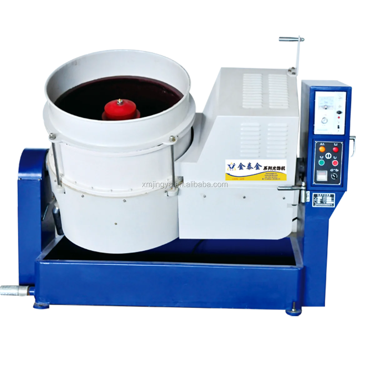 Automated Rotary Centrifugal Disc Metal Finishing Grinding Metal Parts ...