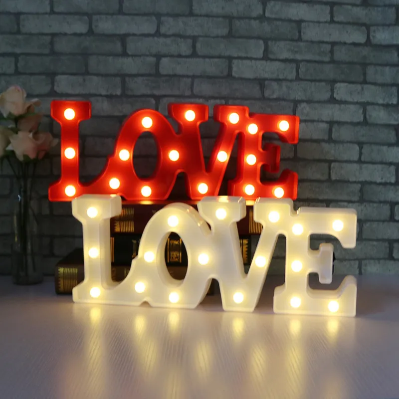 Light Up Led Wedding Love Letter - Buy Led Love Letter,Wedding Love ...
