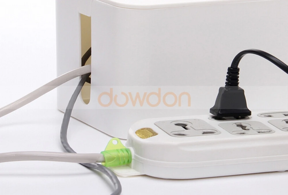 Cable Management Boxes Organizer Large Storage Holder For Desk Tv ...