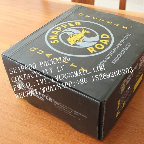 Foldable Pp Corrugated Plastic Seafood Packaging Box - Buy Seafood Box ...