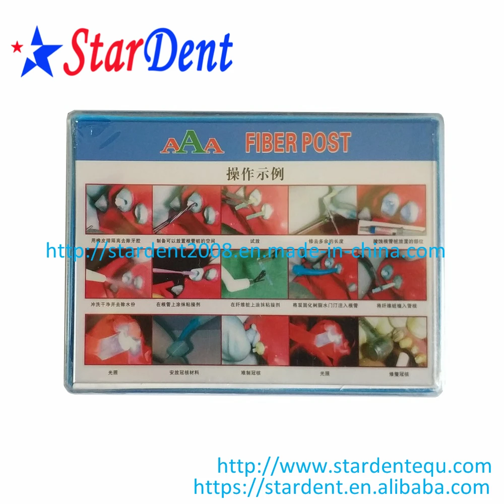 Aaa Dental Straight/spiral Fiber Post With Drill - Buy Dental Fiber ...