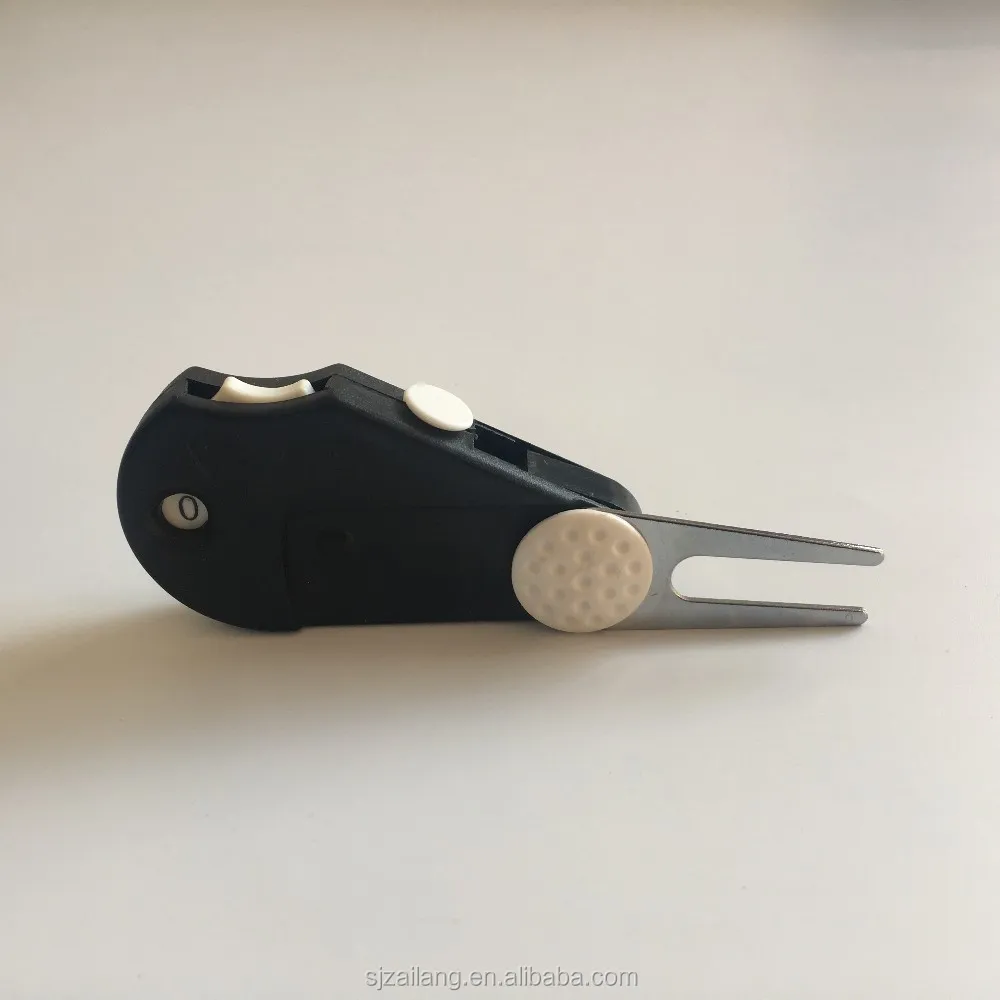 Lightweight 5 In One Pocket Multi-function Golf Divot Tool Kit With ...