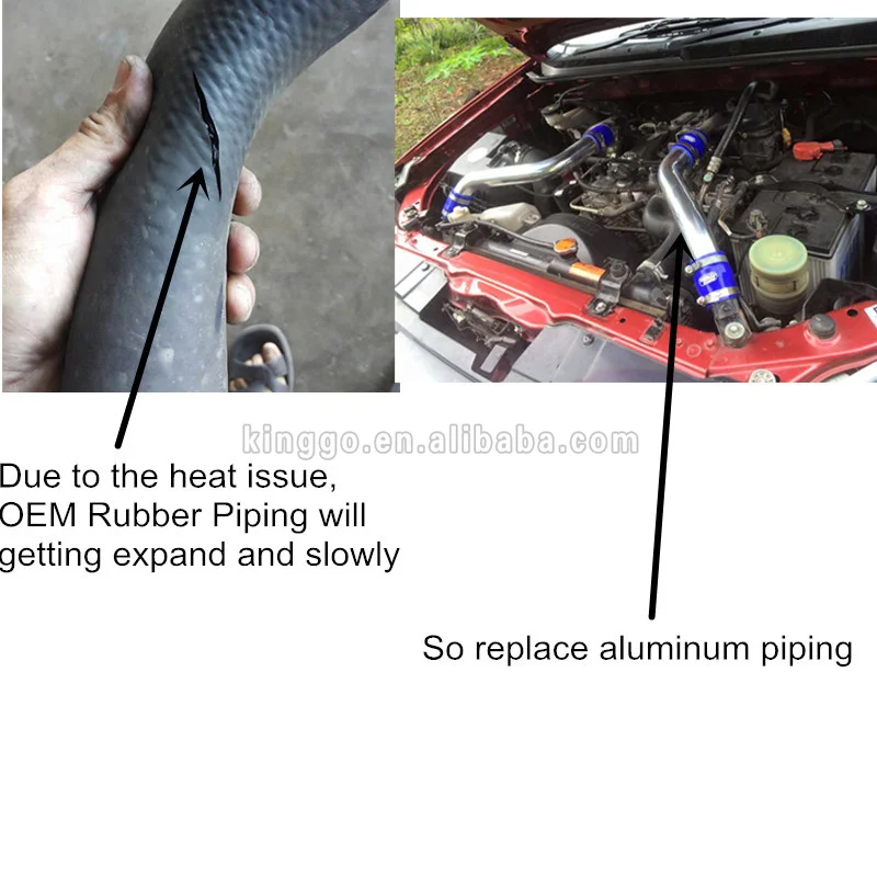 Intercooler Piping Kit for Ranger T6 3.2L - Kinggo 4x4