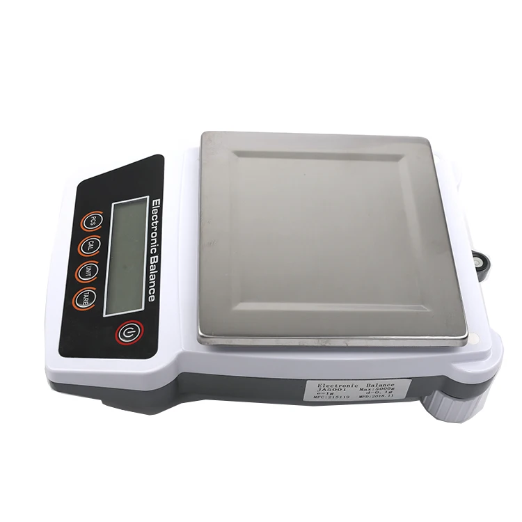 0.1g Precision Stainless Balance Weighing Scales 5kg Digital Weight ...