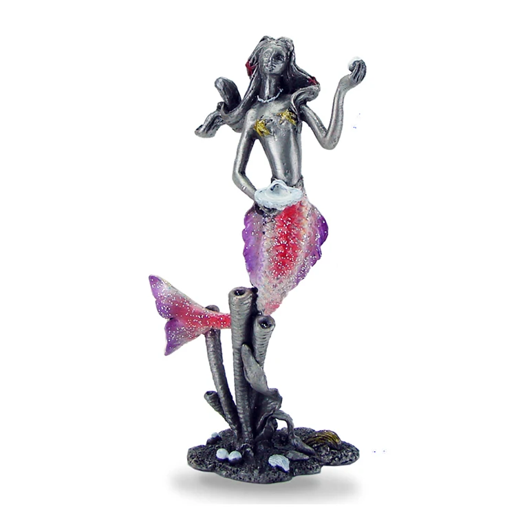 Mermaid Figurine,Offering Custom Mermaid Statue - Buy Resin Mermaid ...