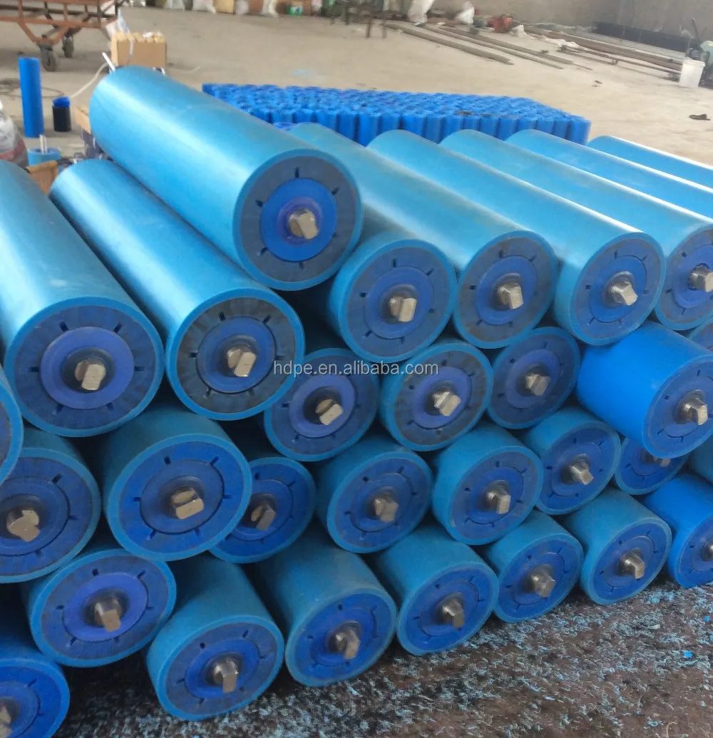 Engineering Purpose Hdpe/uhmwpe Conveyor Roller With The Diameter 133mm From Manufacturer ...