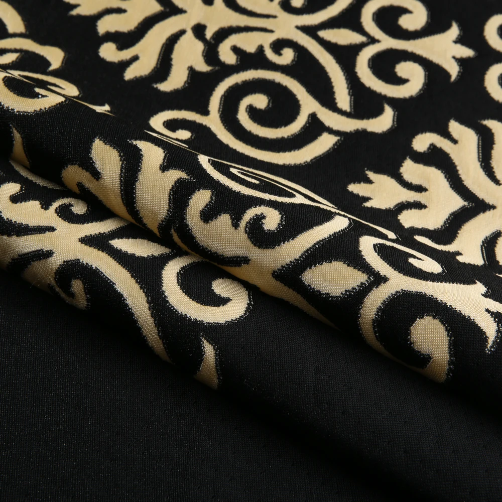 100% Polyester Double Knit Mattress Ticking Fabric