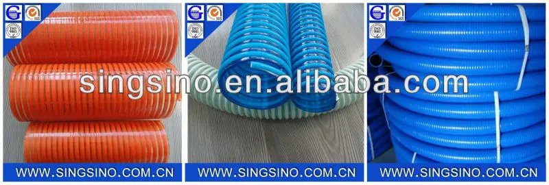 Kanaflex PVC Rigid Helix Reinforced Suction Hose - Ducting Solutions