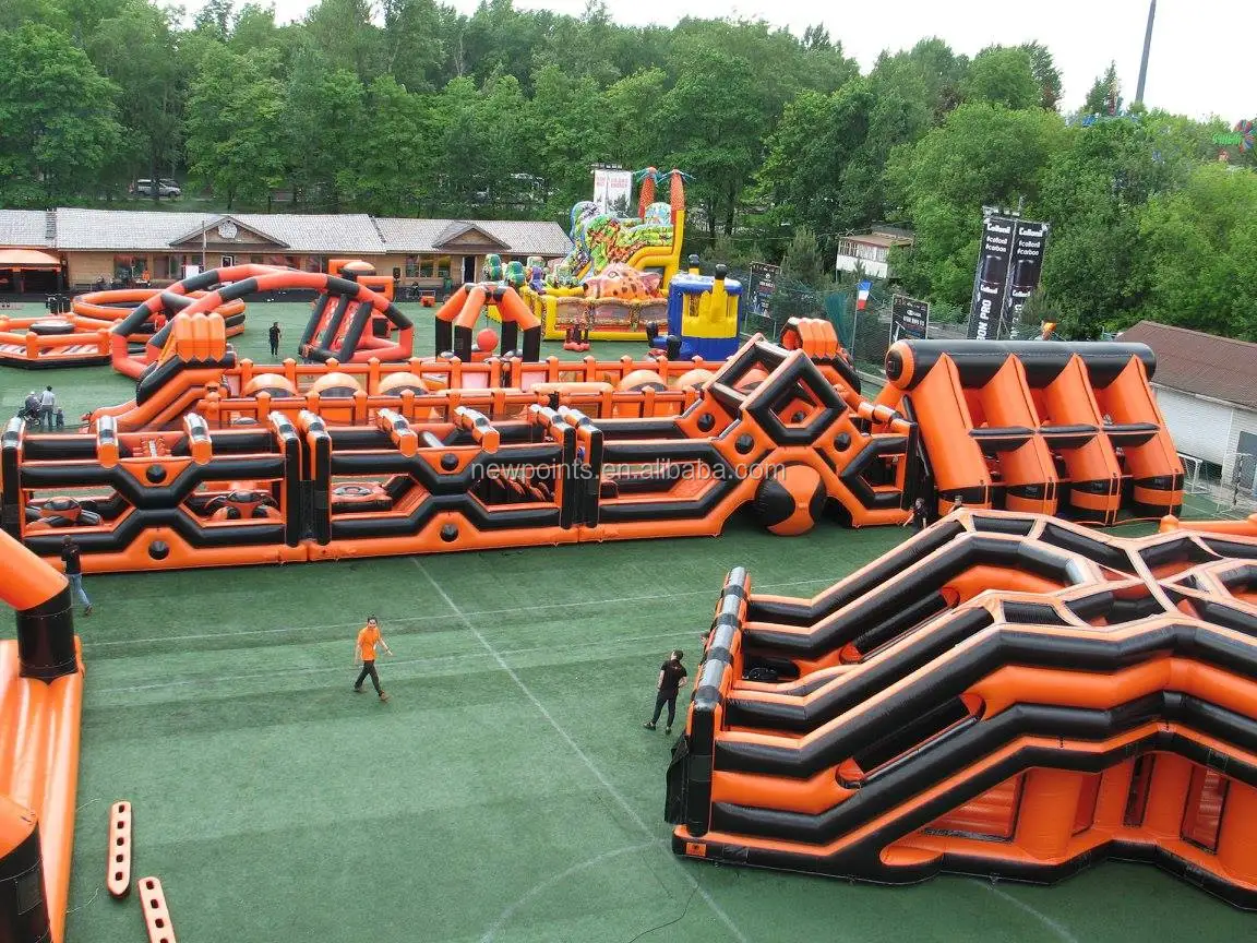 Hot Sale Obstacle Course Inflatable Ninja Warrior For Adult - Buy ...