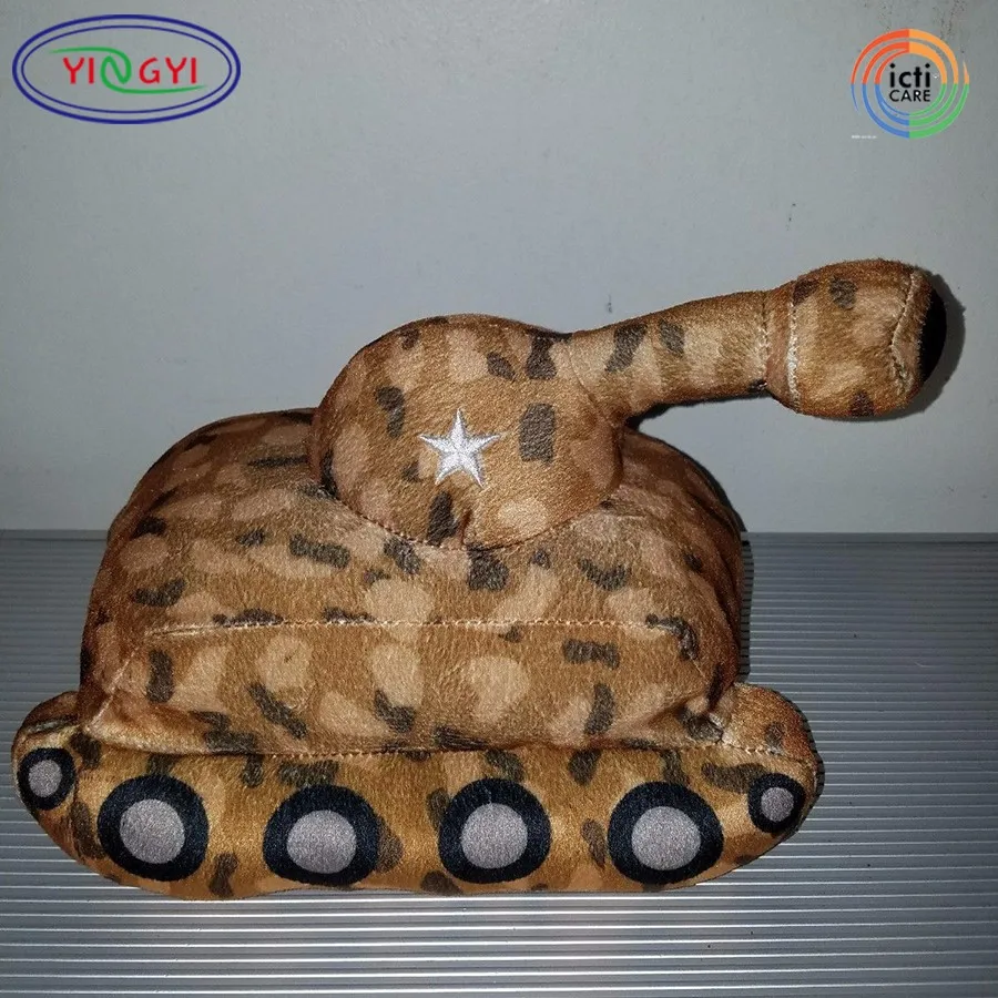 D703 Cuddle Army Plush Toy Military Tank Stuffed Soft Simulation Baby ...
