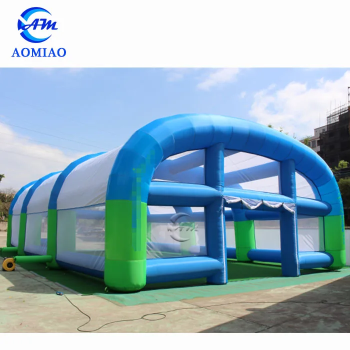 Large Inflatable Paintball Arena - Durable Bunker Structure