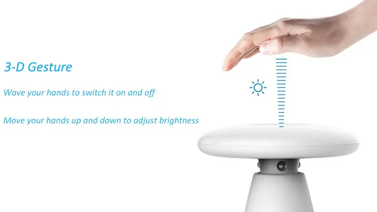 Gift of Multifunction Table Lamp 3D Gesture Controlled Smart Lamp(id ...