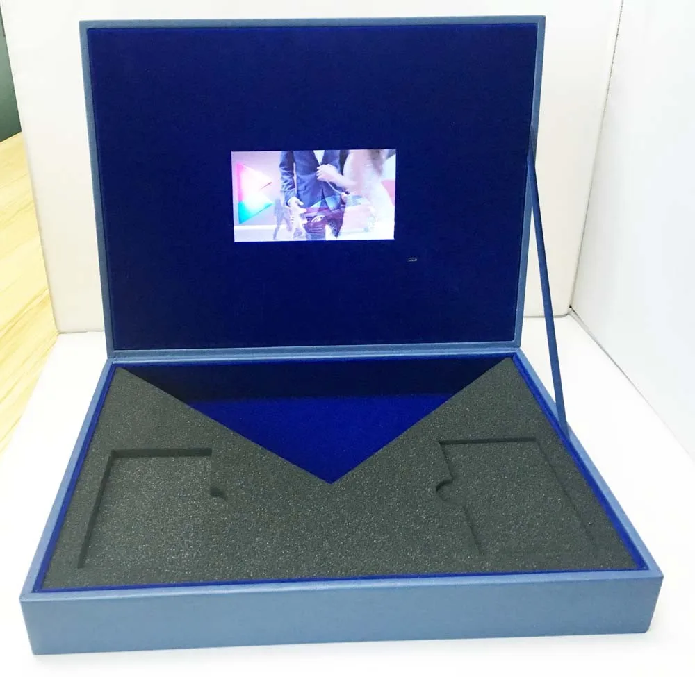 5" 7" Lcd Screen Brand Marketing Video Gift Box Digital Display Video ...