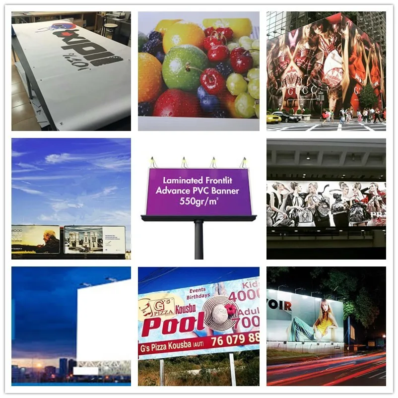 High Quality Cold Laminated Frontlit Flex Banner / Pvc Flex Banner ...