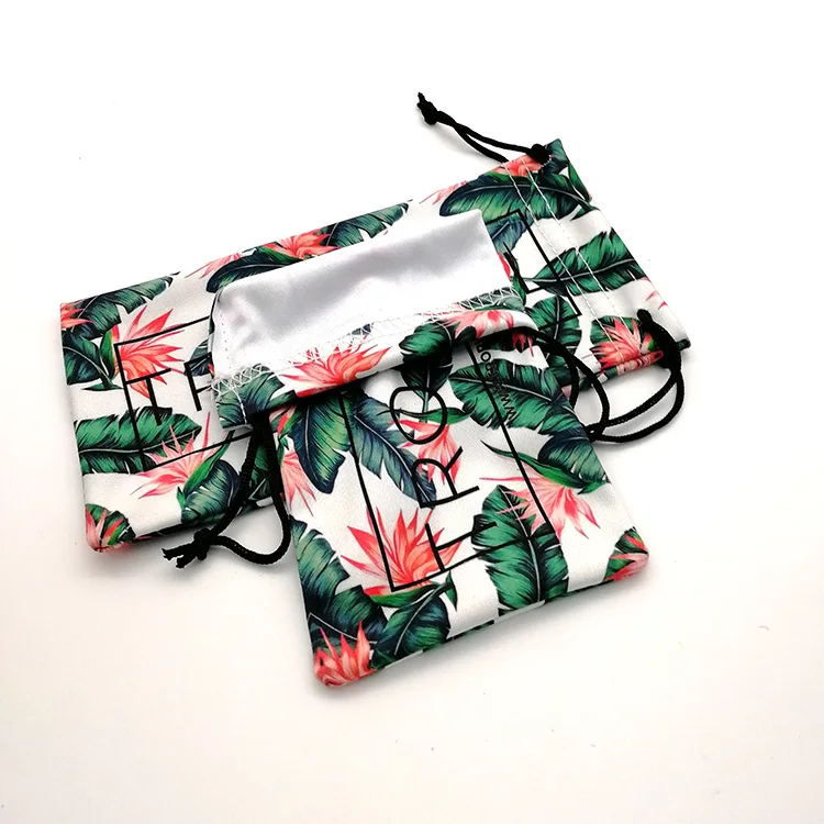 Eyeglass Soft Drawstring Microfiber Cloth Pouch /sunglasses Bag/sun ...