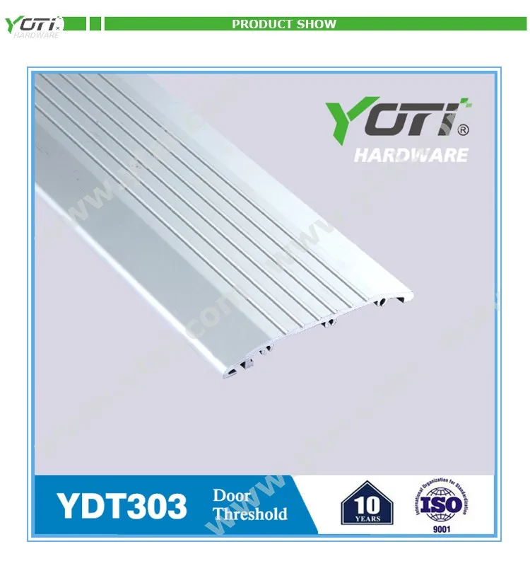 Ydt303 Fluted Saddle Threshold Dark Anodized Aluminum Threshold ...